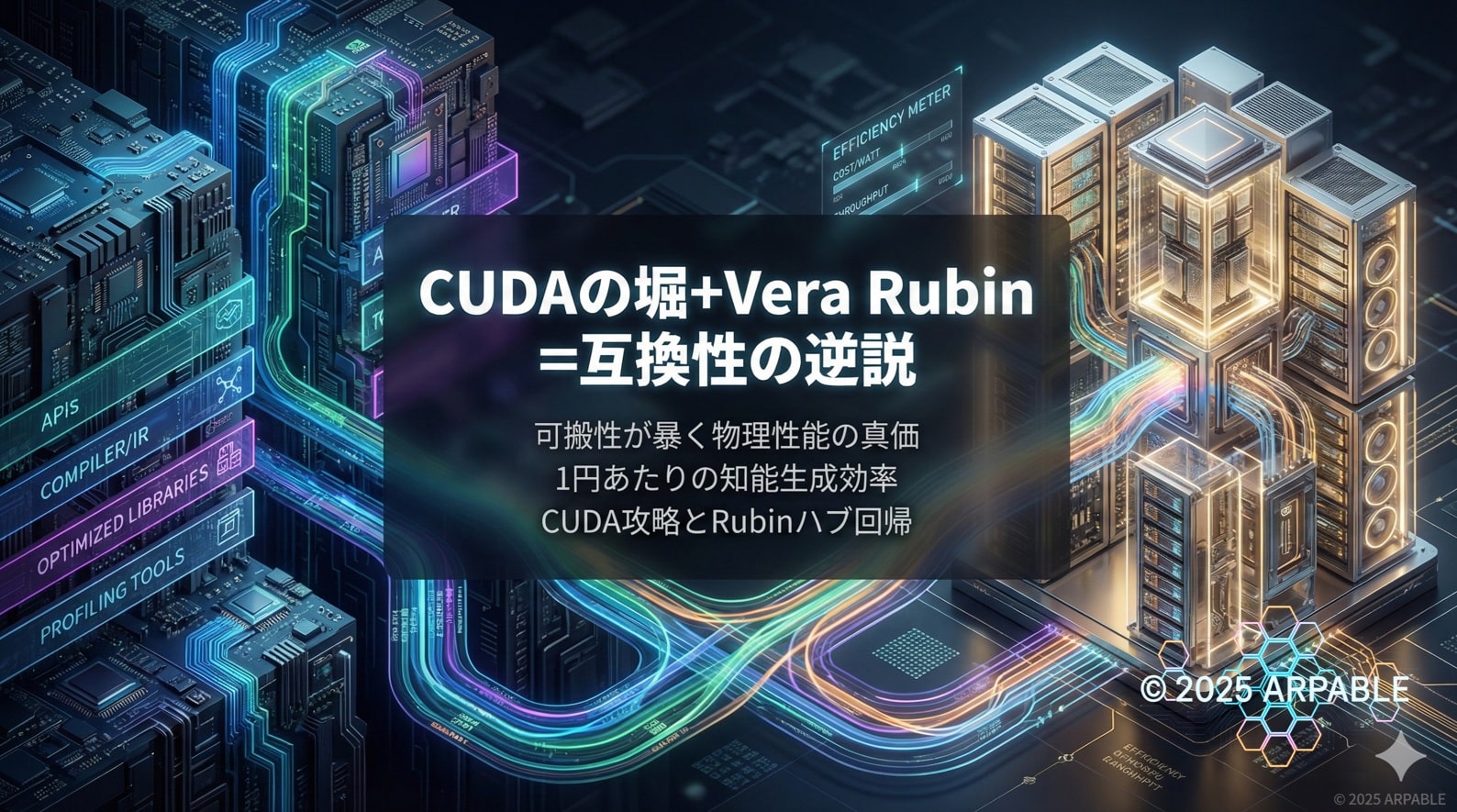 CUDAという「密結合の堀」は崩れるか？Vera Rubinが引き寄せる逆説