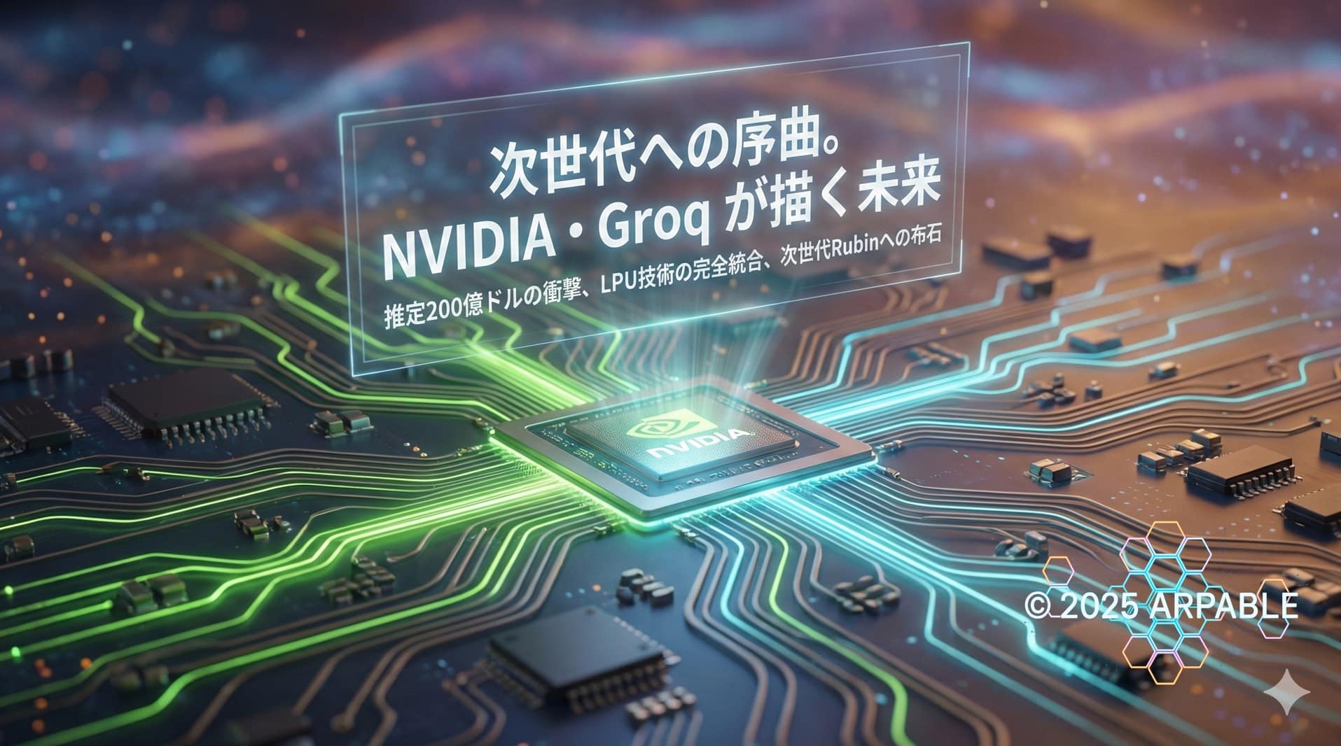 推定200億ドルのNVIDIA・Groq提携。LPU獲得が変えるAI推論市場のパラダイム